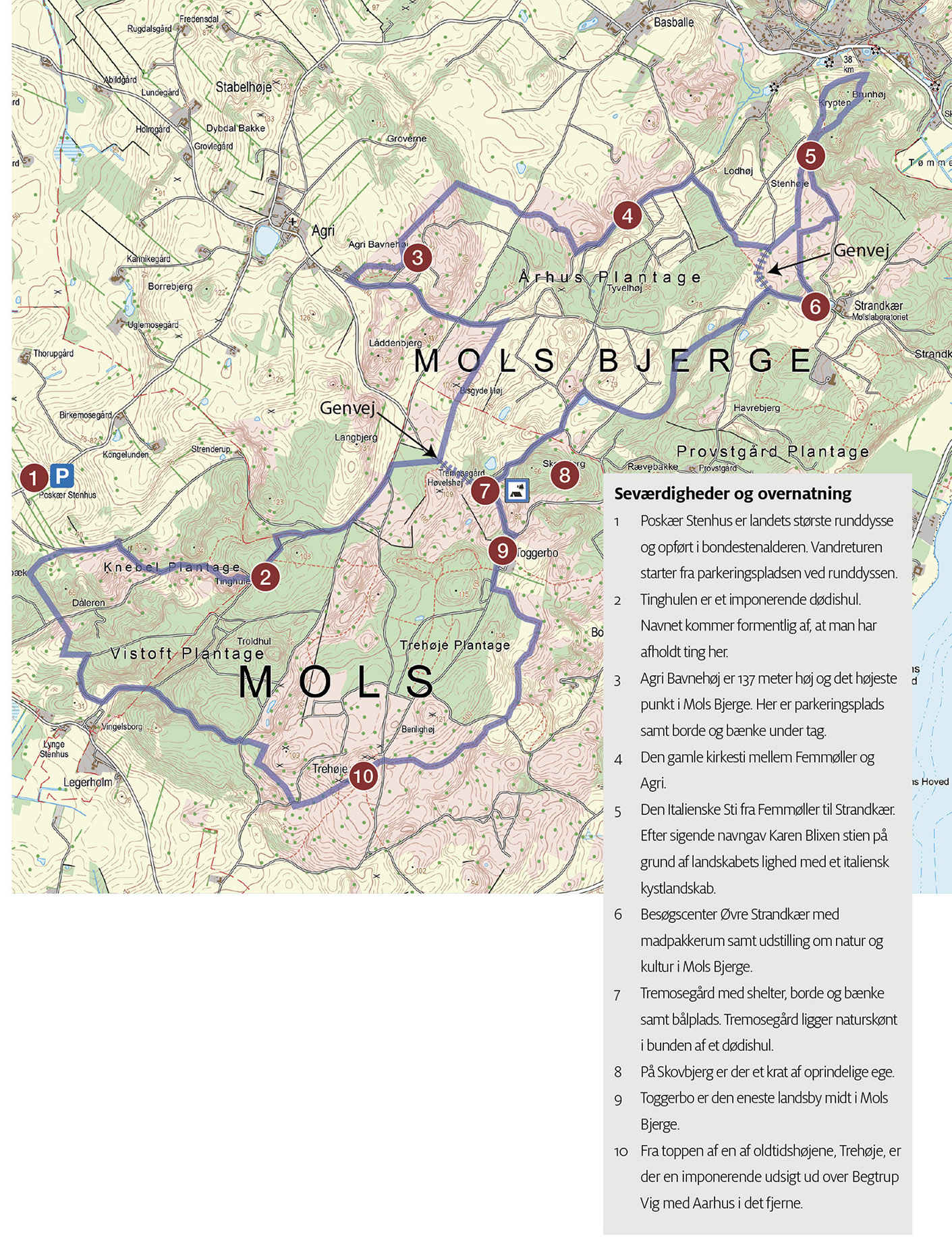 Legind | Den store bog om Vandreture i Danmark