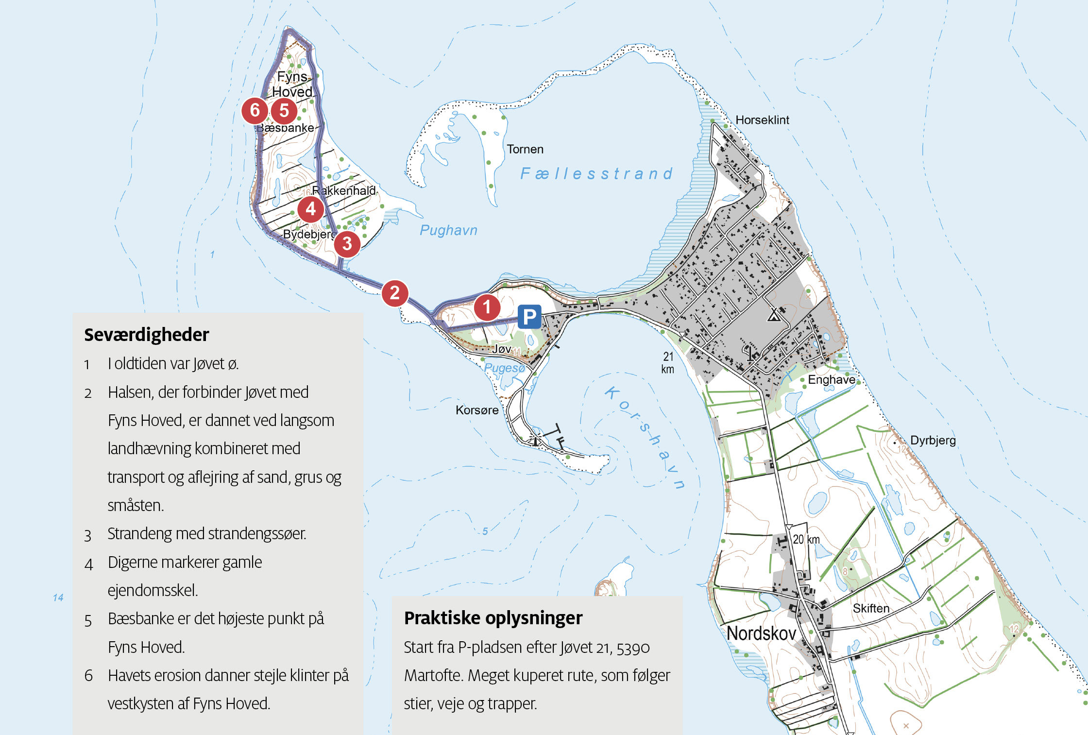 Legind | Vandrerundture i Danmark